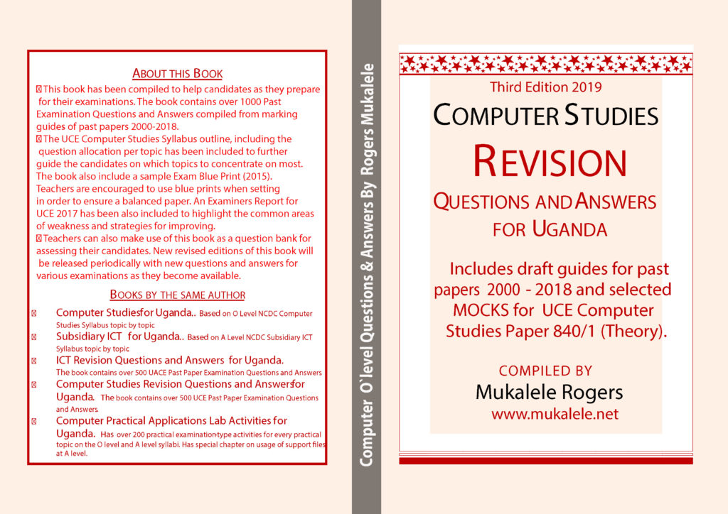 Computer Studies Revision Questions and Answers for Uganda - Third ...