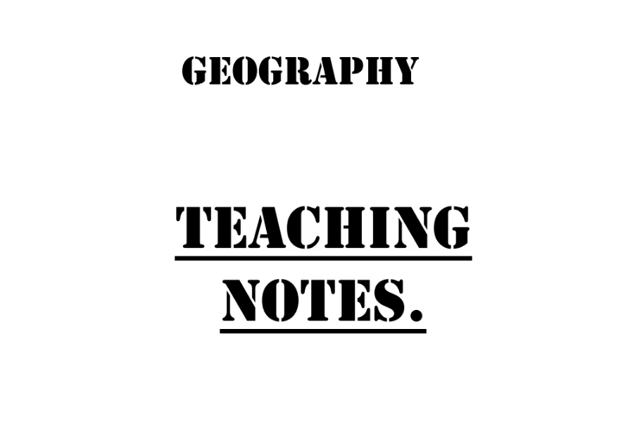 Geography Teaching Notes S.2 KCSE | Sharebility Uganda